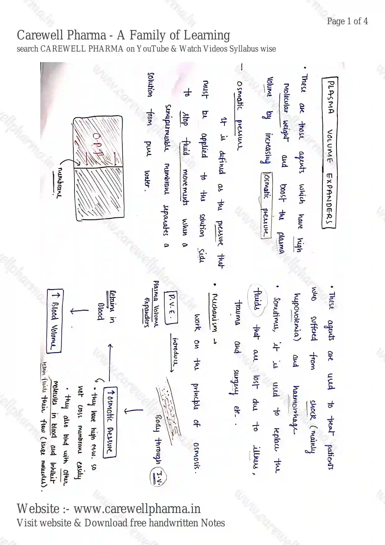 Unit 2 - Pharmacology 2 - 5th Semester - B Pharmacy Notes - Carewell Pharma
