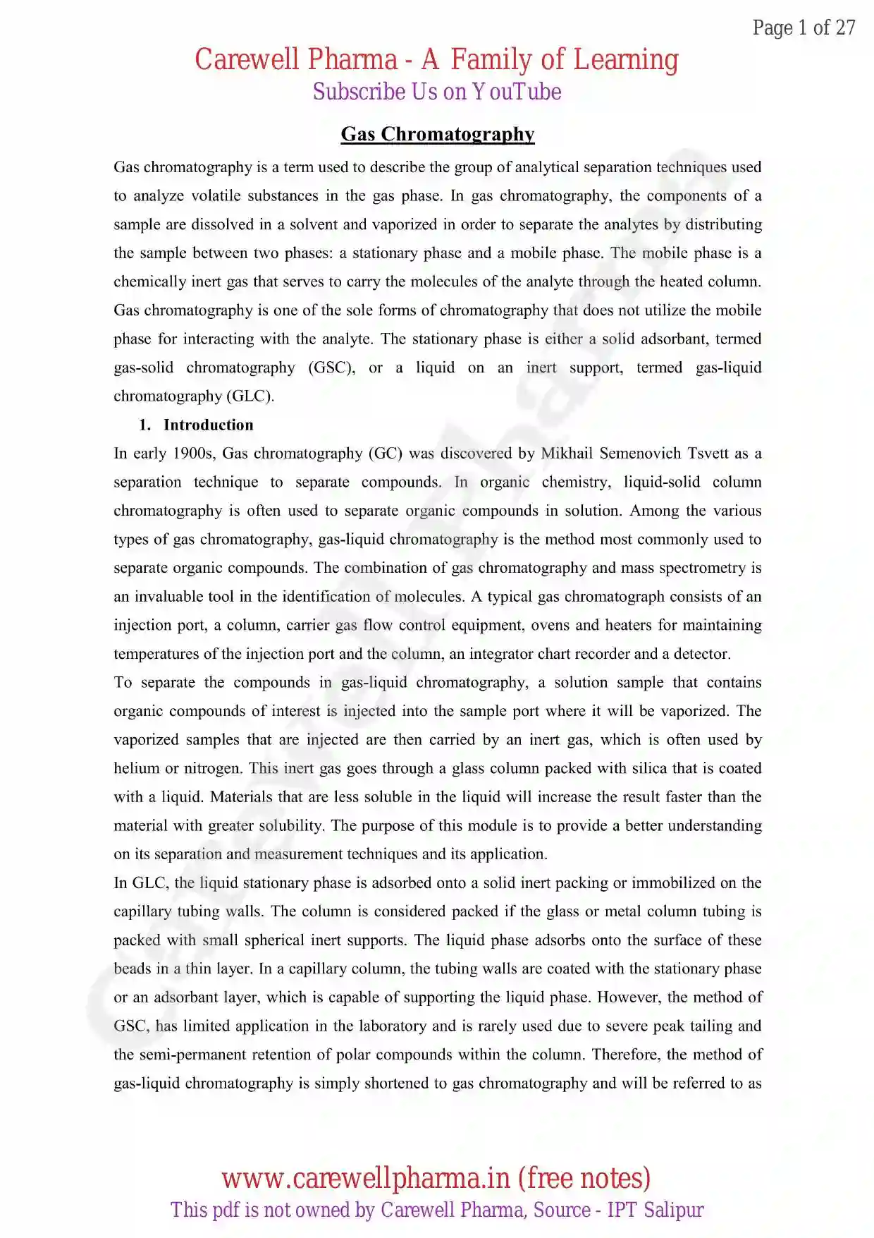 Unit 4 - Instrumental Methods Of Analysis - 7th Semester - B Pharmacy ...