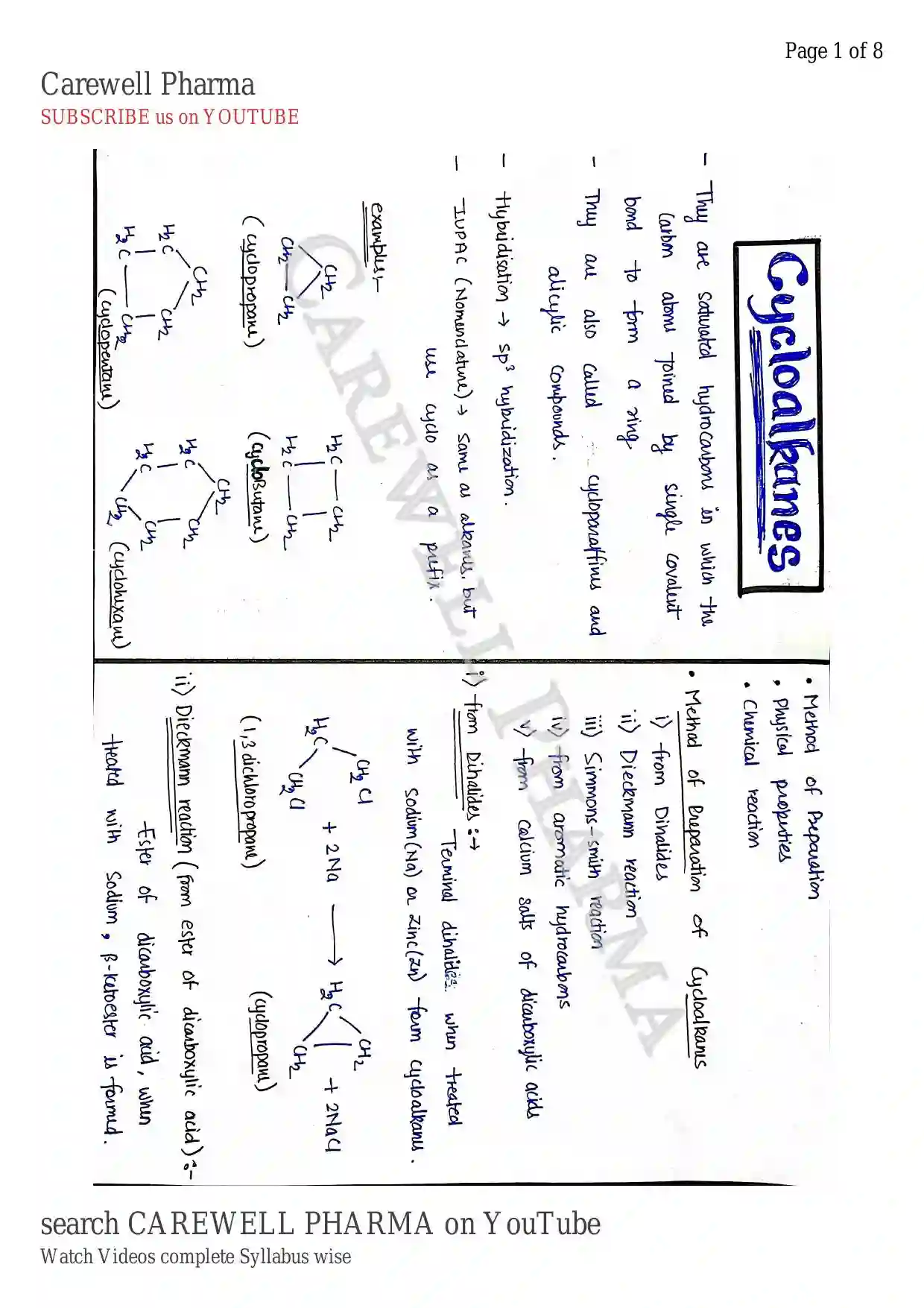 Unit 5 - Pharmaceutical Organic Chemistry 2 - 3rd Semester - B Pharmacy ...
